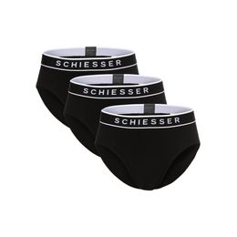 Schiesser Slips in schwarz | Gr.: 6