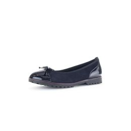 Gabor Fashion Sportliche Ballerinas in blau | Gr.: 38