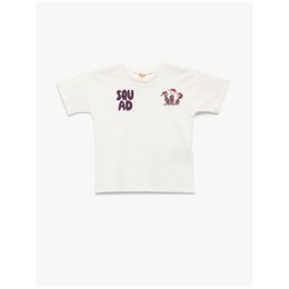 KOTON TSHIRT SS in Ekru | Gr.: 3-4 Jahre