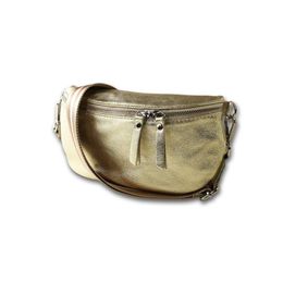Leder Gürteltasche Toscanto Tasche gold, mehrfarbig ca. 25cm | Gr.: onesize