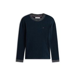 Tommy Hilfiger Pullover M&auml;dchen Gr&ouml;&szlig;e 86 navy / silber
