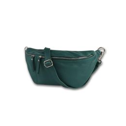 Leder Gürteltasche Toscanto Tasche hellgrün ca. 37cm | Gr.: onesize