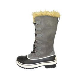 Sorel Stiefel 'Tivoli' Damen Größe 38 beige / greige / schwarz / offwhite Winterschuhe