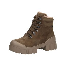Caprice Stiefelette Damen Größe 39 khaki Winterschuhe