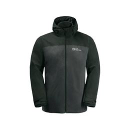Jack Wolfskin 3 in 1 Funktionsjacke TAUBENBERG 3IN1 JKT M in Grau | Gr.: XL
