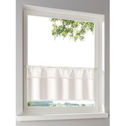 Heine Querbehang in offwhite | Gr.: 30-cm