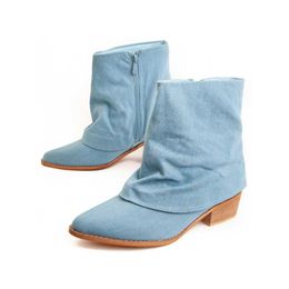 Montevita Boots ette mit Absatz, Bottivita 38 in Blau | Gr.: 36