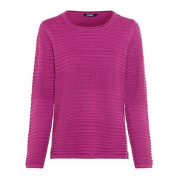Olsen Pullover 'Henny', seitliche Schlitze Damen Gr&ouml;&szlig;e S lila