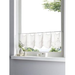 Heine Querbehang in wei&szlig; | Gr.: 60-x-120-cm