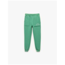 KOTON SWEAT BOTTOMS in Grün | Gr.: 9-10 Jahre