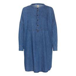 Culture Kleid 'Spenca Arpa' Damen Größe 44 blau / blue denim Winterkleid