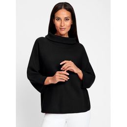 Heine 3/4 Arm-Pullover in schwarz | Gr.: 50