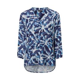 Franco Callegari Bluse Lola in marine blau - 0004 | Gr.: 46