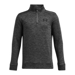 Under Armour Kinder Hoodie "Ua Armour Fleece 1/4 Zip" in Grau | Gr.: M