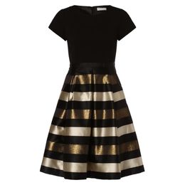 Marie Lund Abendkleid in schwarz gold - 0001 | Gr.: 46