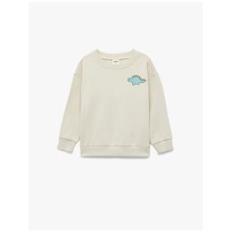 KOTON SWEATSHIRTS in Ekru | Gr.: 92/98