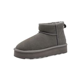 Marco Tozzi Boots Damen Größe 39 dunkelgrau Winterschuhe