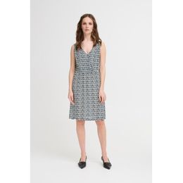 Ichi Kleid IHMARRAKECH Regular fit in Total Eclipse Ikat Tile Aop | Gr.: M