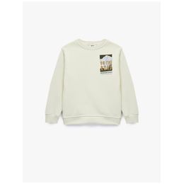 KOTON SWEATSHIRTS in Ekru | Gr.: 6-8 Jahre