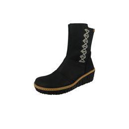 El Naturalista Stiefelette Damen Größe 37 schwarz / weiß Winterschuhe