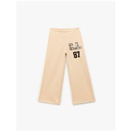 KOTON SWEAT BOTTOMS in Beige | Gr.: 7-8 Jahre