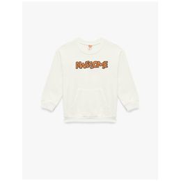 KOTON SWEATSHIRTS in Ekru | Gr.: 80/86