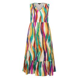 More & More More & More Printkleid in art stripe print | Gr.: 36