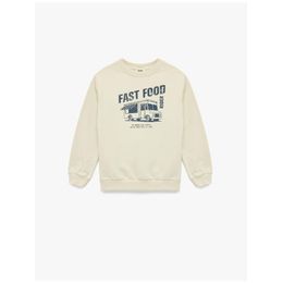 KOTON SWEATSHIRTS in Ekru | Gr.: 9-10 Jahre