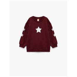 KOTON SWEATSHIRTS in Bordo | Gr.: 3-4 Jahre