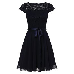 Swing Abendkleid in marine - 0002 | Gr.: 32