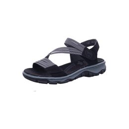 Rieker Sandalen in schwarz/pazifik/weiss | Gr.: 40