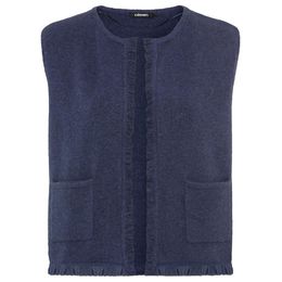 Olsen Knit Cardigan female Blue size 46