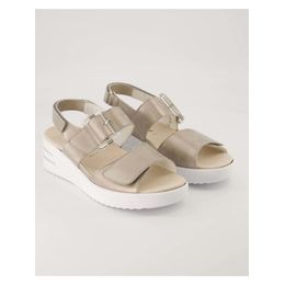 Waldl&auml;ufer WALDL&Auml;UFER Plateau Sandalen in Beige | Gr.: 37,5