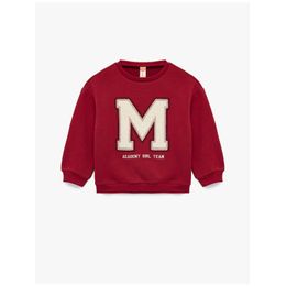 KOTON SWEATSHIRTS in Bordo | Gr.: 92/98