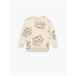 KOTON SWEATSHIRTS in Beige Gemustert | Gr.: 4-6 Jahre