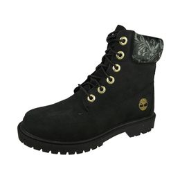 Timberland Schn&uuml;rstiefelette Damen Gr&ouml;&szlig;e 41.5 goldgelb / tanne / schwarz / wei&szlig; Winterschuhe