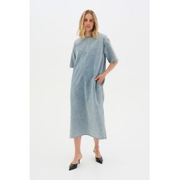 My Essential Wardrobe Kleid LattiMW Box fit in Light Blue Vintage Wash | Gr.: 38