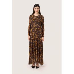 Soaked in Luxury Jerseykleid SLKerrie Gerade Passform in Tortoise Print | Gr.: S