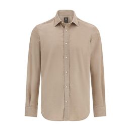 Boggi Milano Hemd Herren Gr&ouml;&szlig;e XS beige
