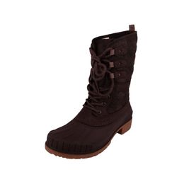 Kamik Schn&uuml;rstiefel 'Sieanna 3' Damen Gr&ouml;&szlig;e 39 braun Winterschuhe