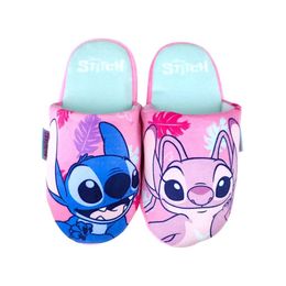 Lilo and Stitch Lilo & Stitch Hausschuhe Disney Stitch & Angel in Rosa | Gr.: 34/35