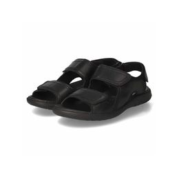 Sioux Sandalette in schwarz | Gr.: 45