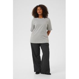 Kaffe curve T-shirt KCmina Loose fit in Grey Melange | Gr.: L