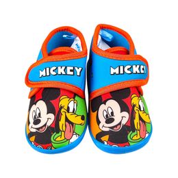 Hausschuhe Disney Mickey Mouse & Pluto in Blau | Gr.: 22