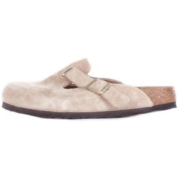Birkenstock Sandalen - Birkenstock Boston Bs Slippers Zand 1030883 - Gr. 42 (EU) - in Beige - für Damen