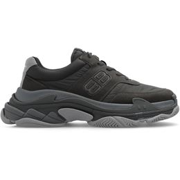 Balenciaga Low-Top Sneaker - Triple S Logo Sneakers - Gr. 44 (EU) - in Grau - f&uuml;r Damen