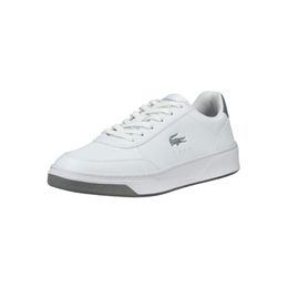 Lacoste Sneaker in Wei&szlig;/Grau | Gr.: 42