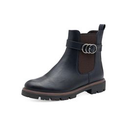 Marco Tozzi Stiefelette Damen Größe 39 marine / schoko Winterschuhe