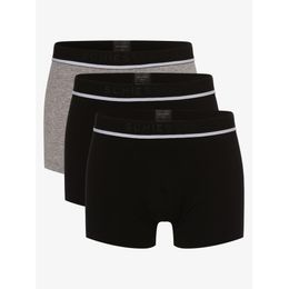 Schiesser Boxershorts in grau schwarz | Gr.: 8