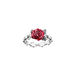 Thomas Sabo Ring in silber, rot | Gr.: 50